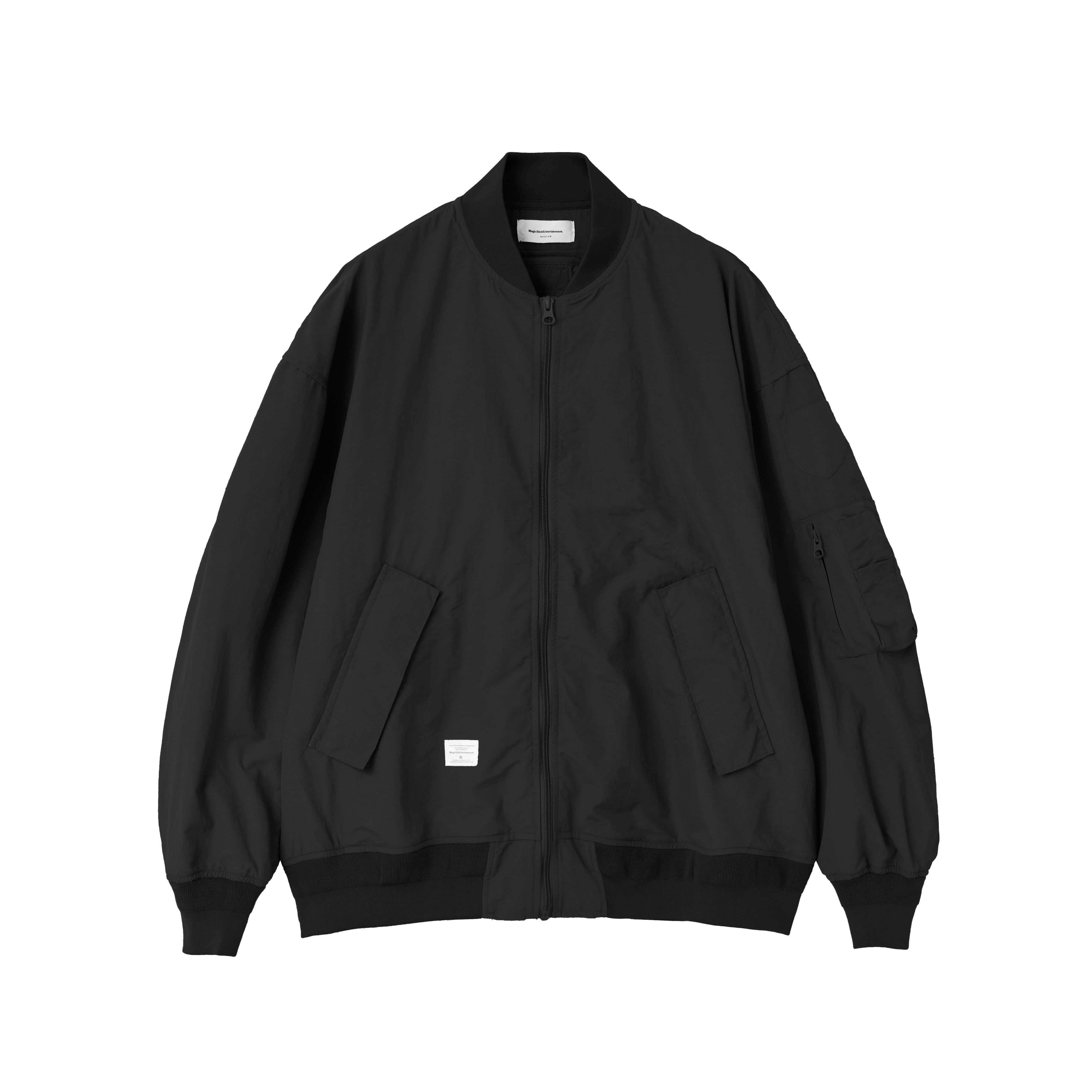 NYLON CVC JACKET / BLACK | noone